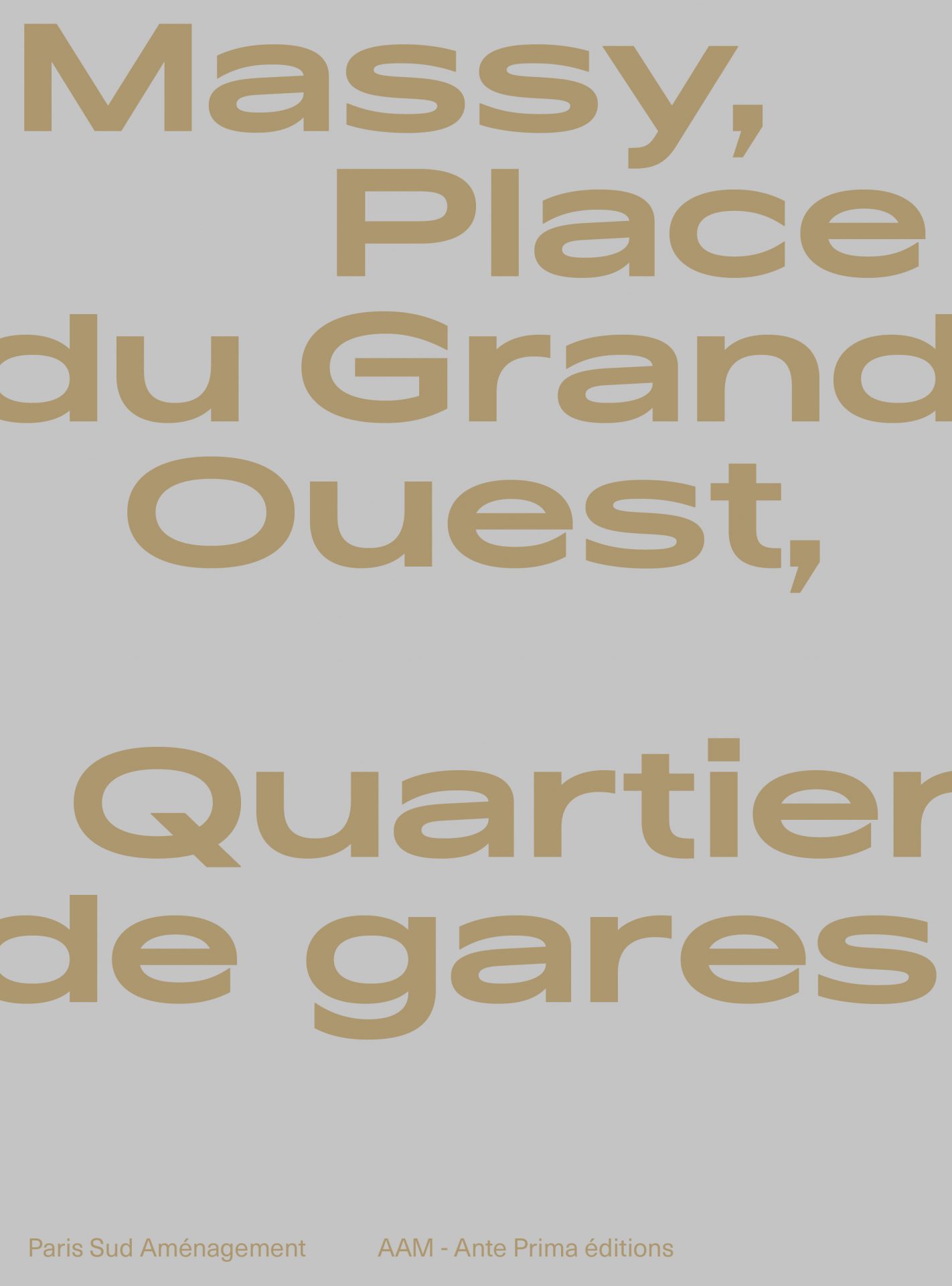Massy Place du Grand Ouest, quartier de gares | Paris Sud Aménagement
